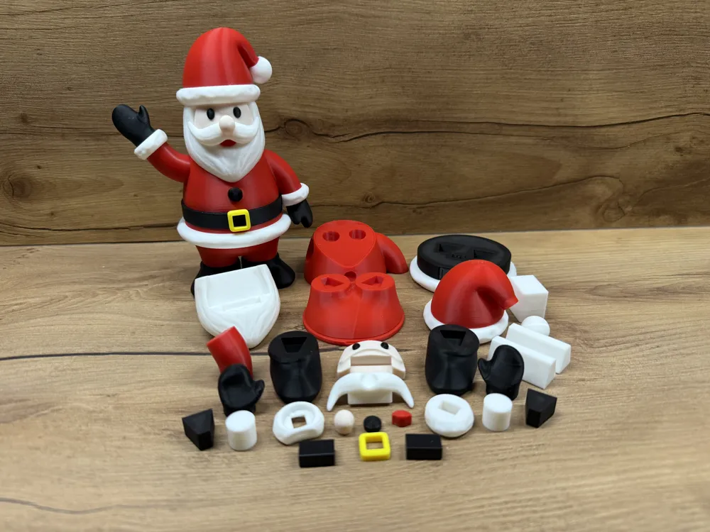 Papai Noel multipart no AMS por mika MakerWorld: Baixe modelos 3D gratuitos