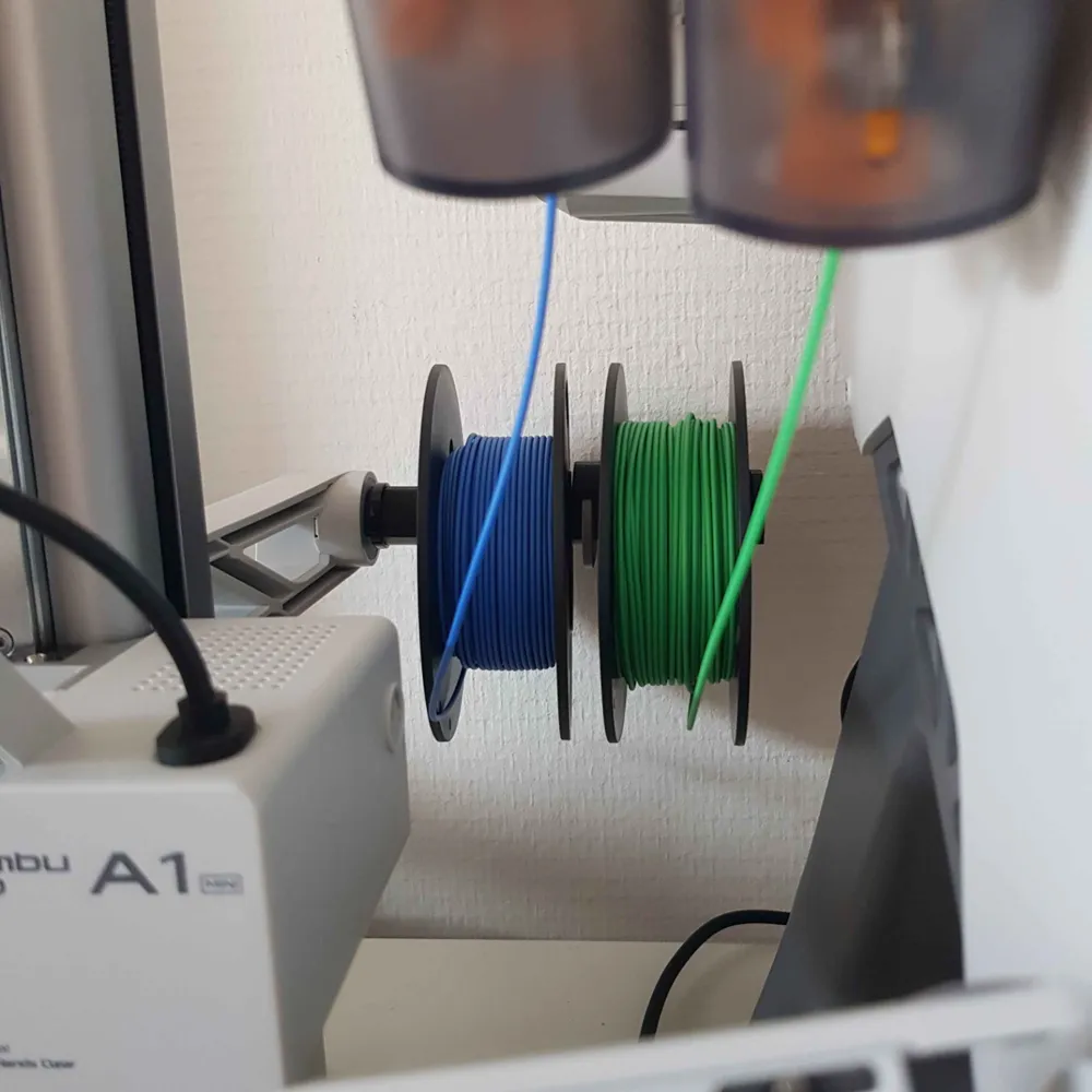 A1 Mini Spool Holder Extender to AMS - Free 3D Print Model - MakerWorld