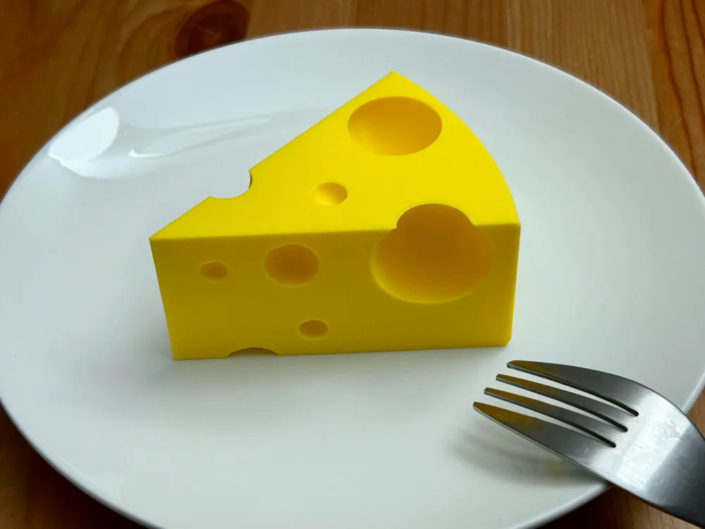 Wallace and Gromit Cheese - Free 3D Print Model - MakerWorld