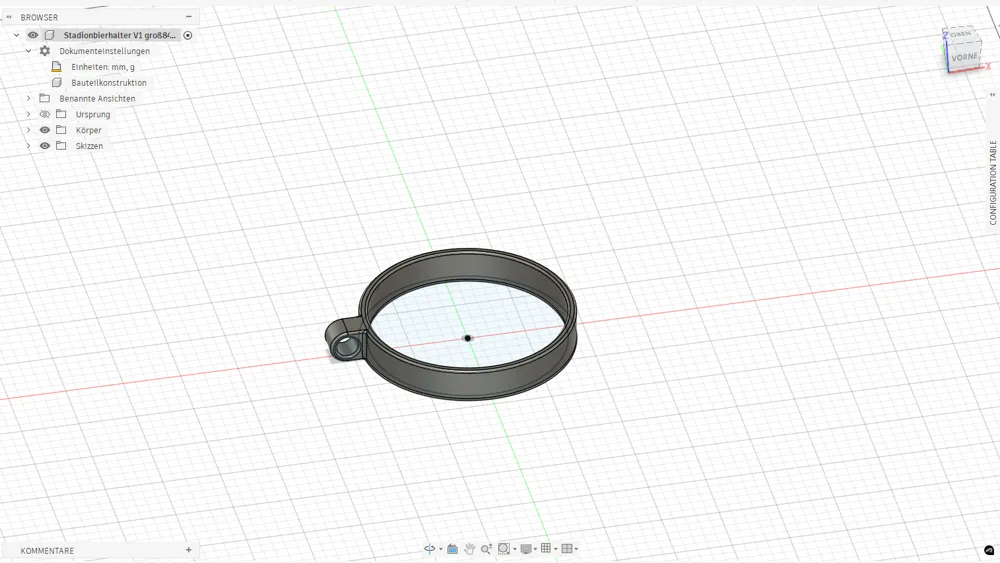 Stadium Cup Holder - Free 3D Print Model - MakerWorld