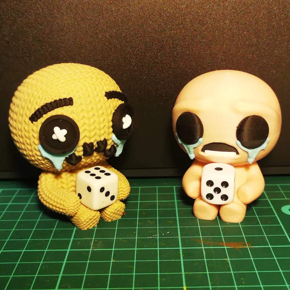 Knitted Isaac - Free 3D Print Model - MakerWorld