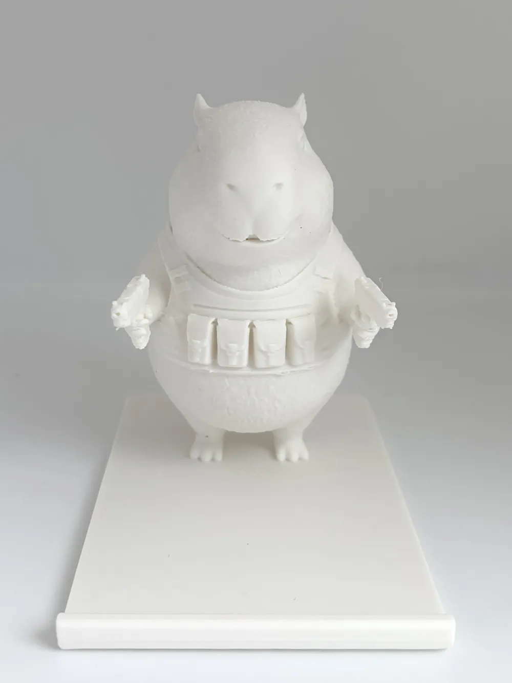 Capybara with Guns Cellphone/Tablet Holder - Free 3D Print Model ...