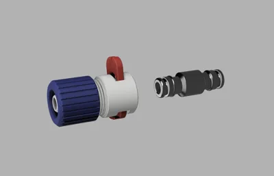 Hose Quick Coupling 1/2" and 3/4" by Staprin3D MakerWorld: Download ...