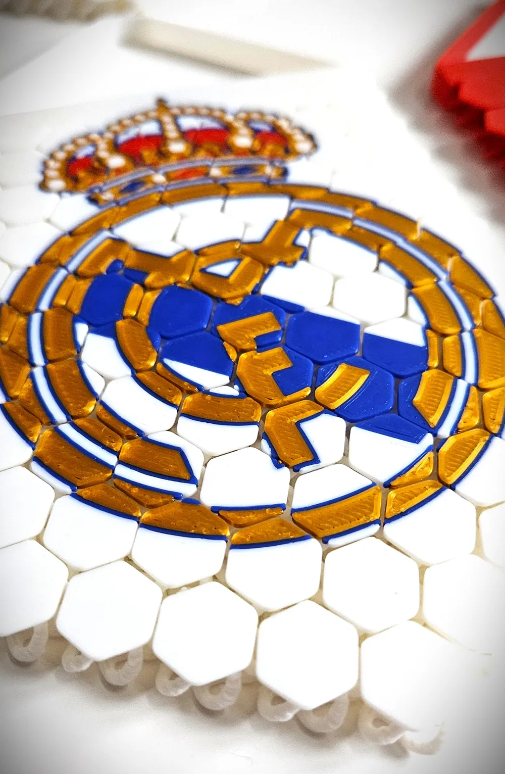 Real Madrid Football Club articulated Flag - Free 3D Print Model ...