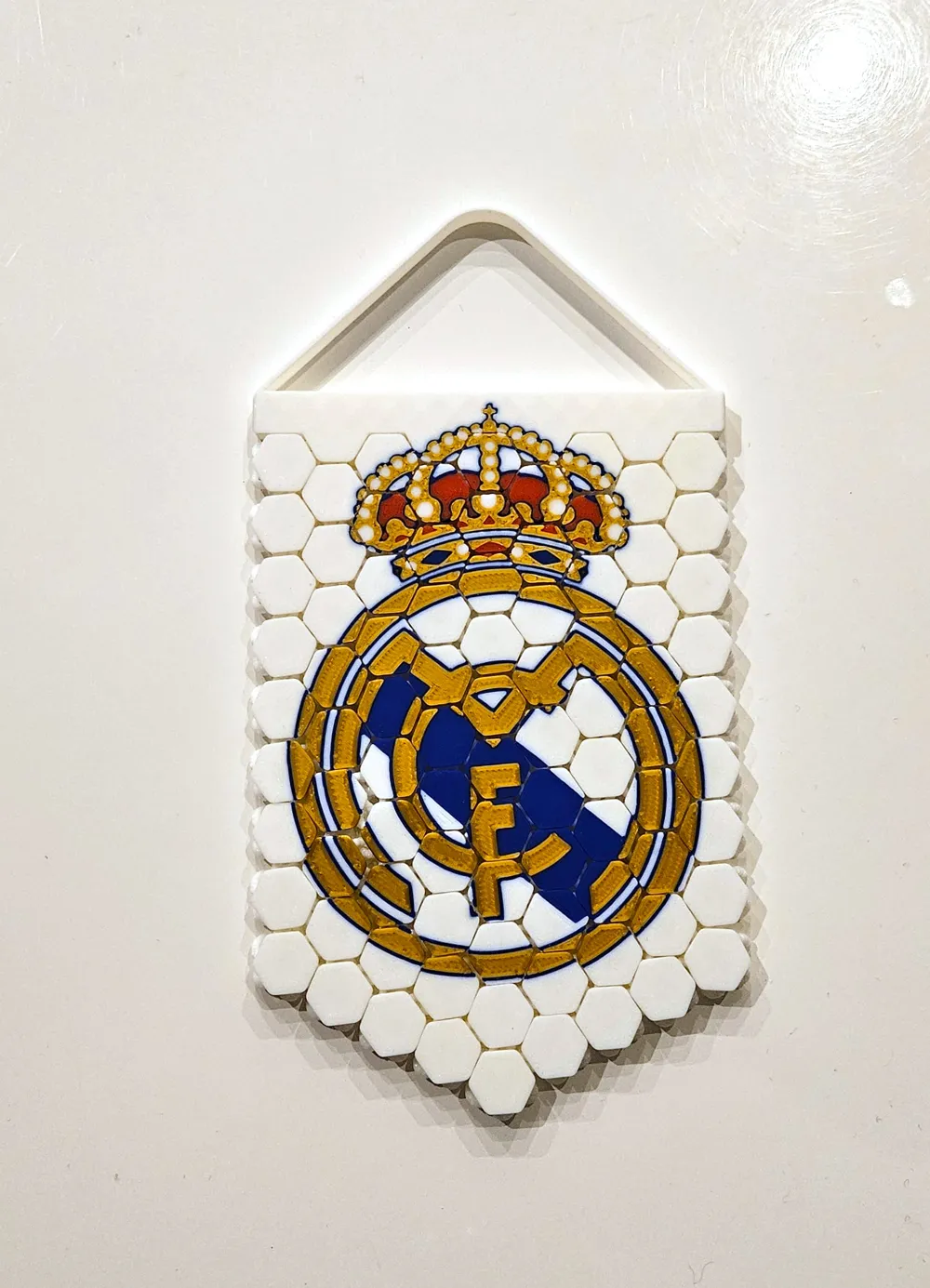 Real Madrid Football Club articulated Flag - Free 3D Print Model ...