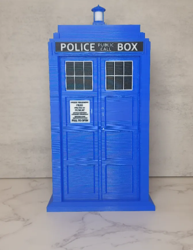 3D Printable Tardis from Doctor Who by Drift's Tech MakerWorld ...