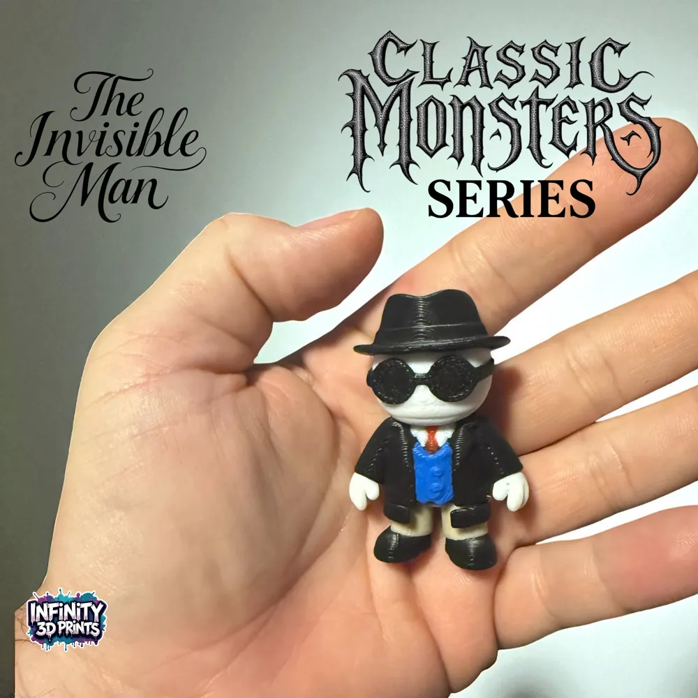 THE INVISIBLE MAN - MINI FLEXI - CMS - Free 3D Print Model - MakerWorld