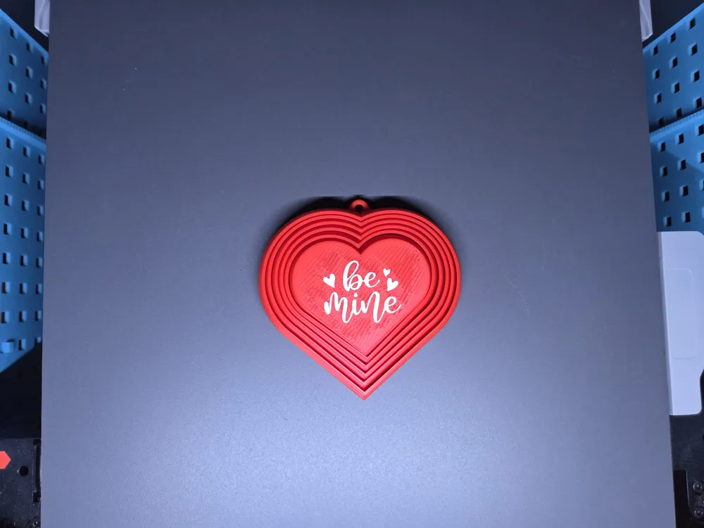 Heart Expanding Fidget - Be Mine - Free 3D Print Model - MakerWorld