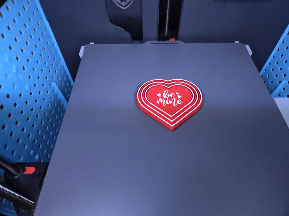 Heart Expanding Fidget - Be Mine - Free 3D Print Model - MakerWorld