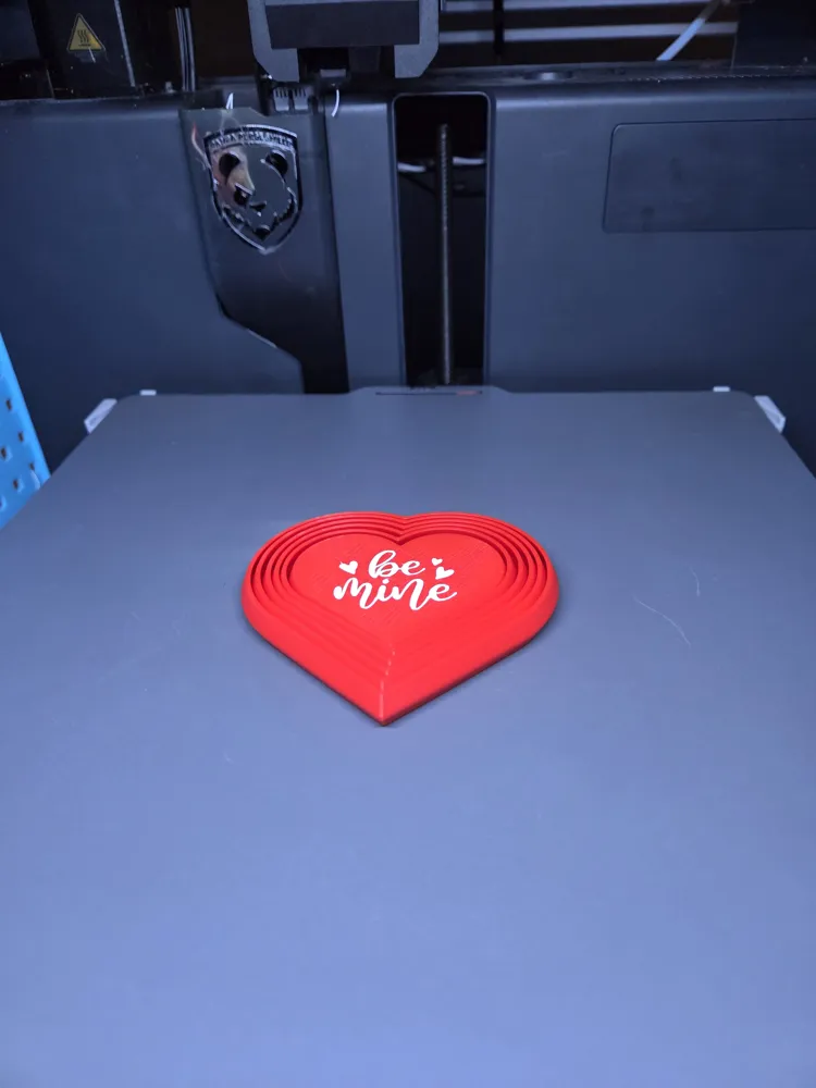 Heart Expanding Fidget - Be Mine - Free 3D Print Model - MakerWorld