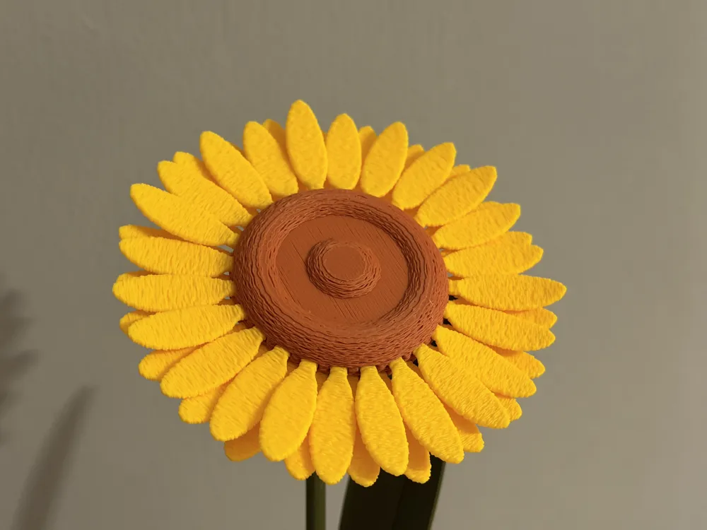 Sunflower - Modular - Free 3D Print Model - MakerWorld