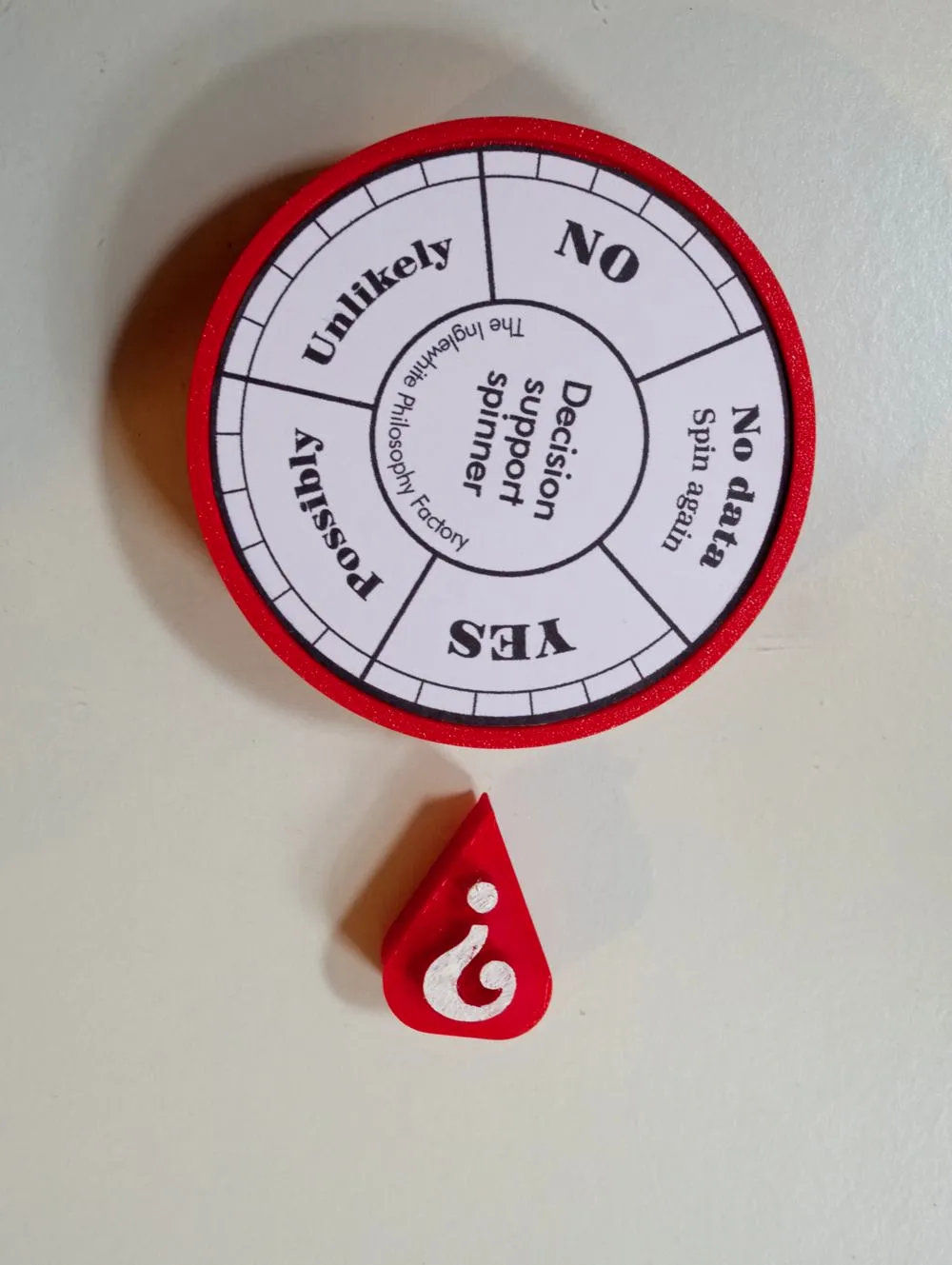 Decision Support spinner by Nick the Printer - MakerWorld