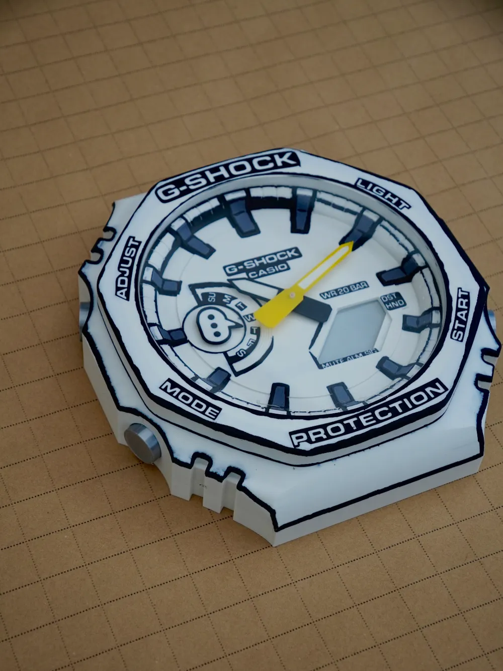 G-SHOCK Wall Clock- Manga Edition by okraskaj MakerWorld: Download Free ...