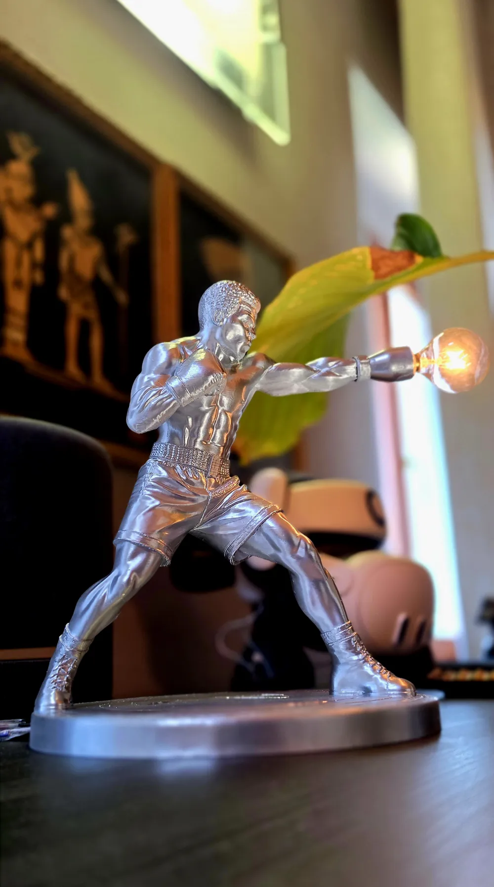 THE LAST PUNCH – Legendary Boxing Lamp - Free 3D Print Model - MakerWorld