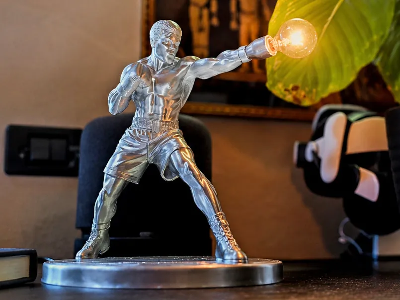 THE LAST PUNCH – Legendary Boxing Lamp - Free 3D Print Model - MakerWorld