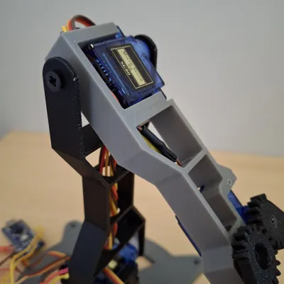 Servo Mini Arm by LucaDilo MakerWorld: Download Free 3D Models
