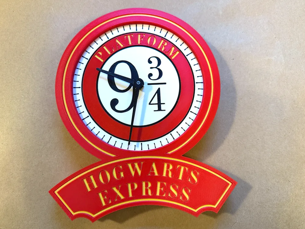 Hogwarts Express Clock by JC58 - MakerWorld