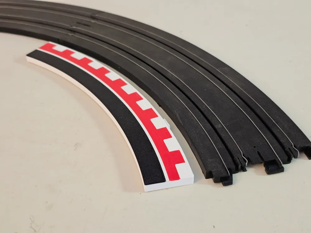 15" inside Slot Car Track Border by xcnick - MakerWorld