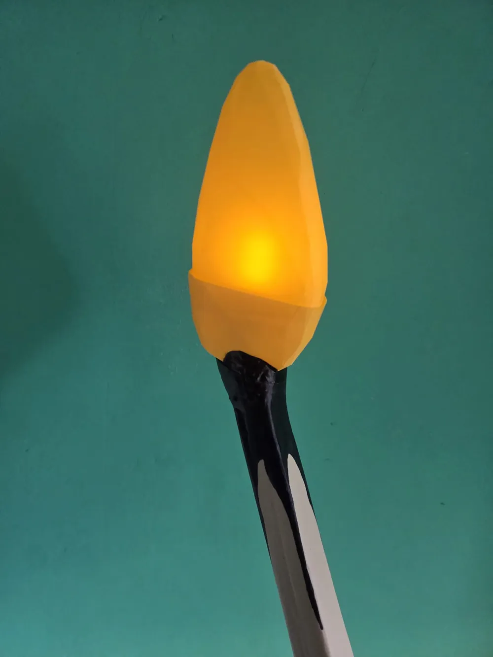 Giant Matchstick Torch - Free 3D Print Model - MakerWorld