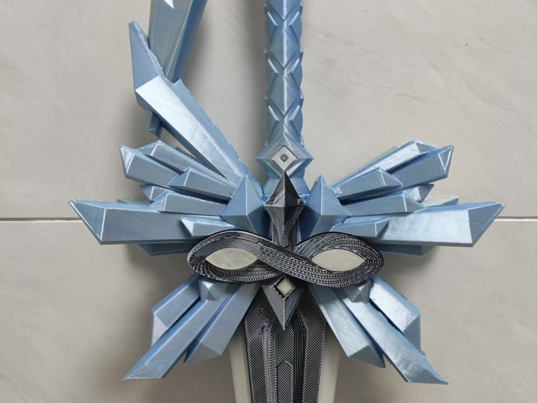 Genshin Impact - The Captain's Cryo Sword (Glow-in-the-Dark Version) by ...