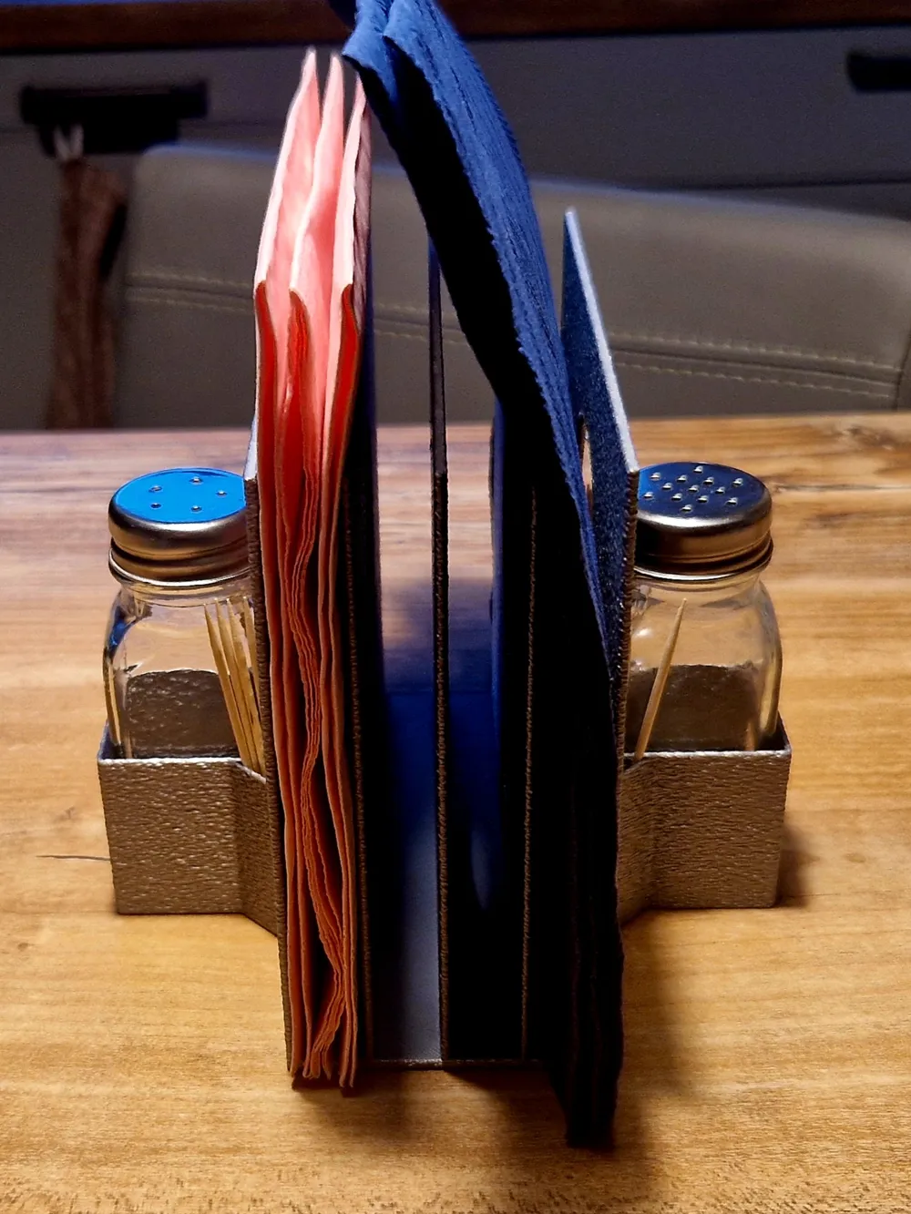 Napkin-Salt-Pepper-Toothpick Holder - Free 3D Print Model - MakerWorld