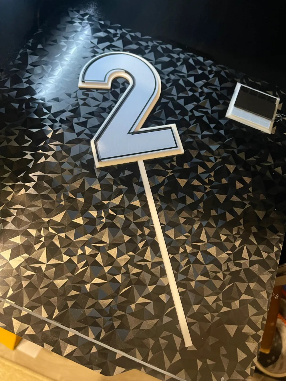 Cake Topper 2 Two years - "Too fast" by mOliveira - MakerWorld