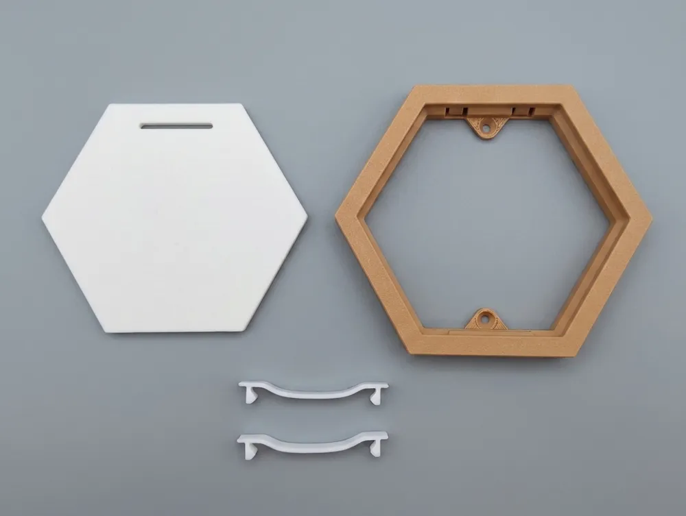 Modular Hex Medal frame - Free 3D Print Model - MakerWorld