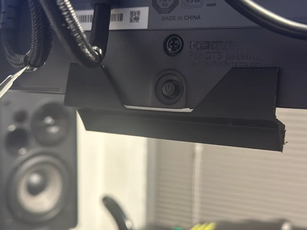 Tobii tracker mounting for curved monitors (LG) by ray MakerWorld ...