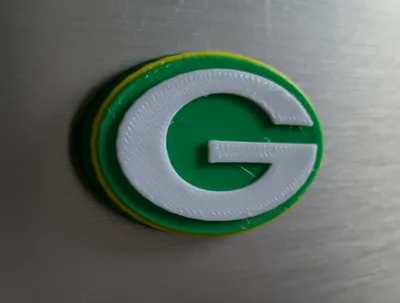 NFL Embossed Logo Fridge Magnets | Collection - MakerWorld