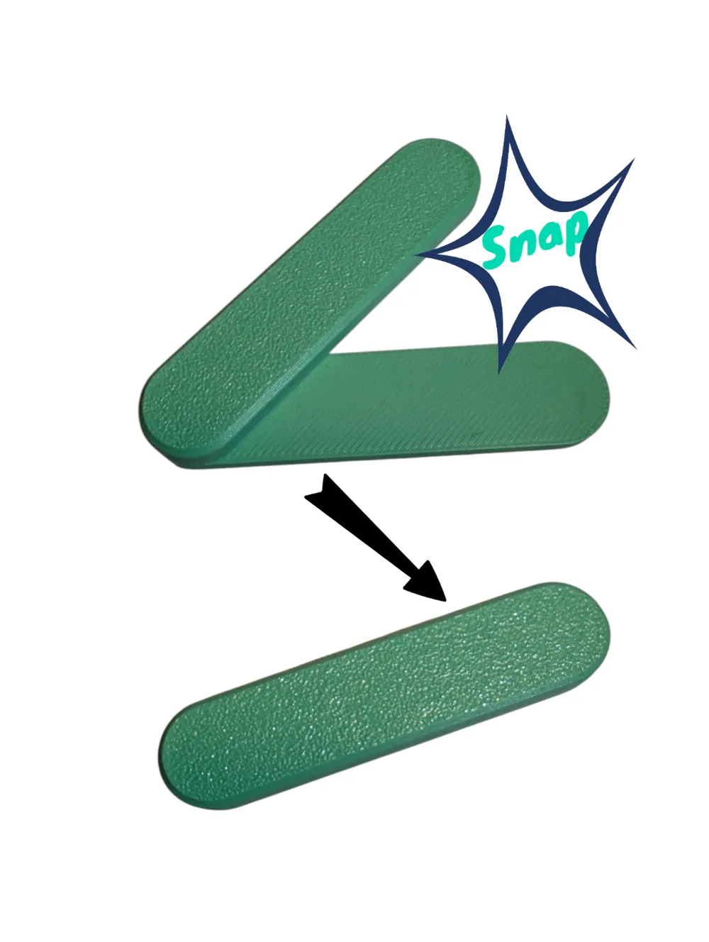 Snap Fidget (Magnet 10x2mm) by Kornflex 3D - MakerWorld