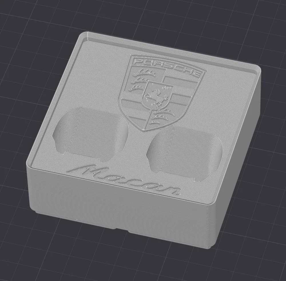 Porsche Macan Key Holder Gridfinity - Free 3D Print Model - MakerWorld