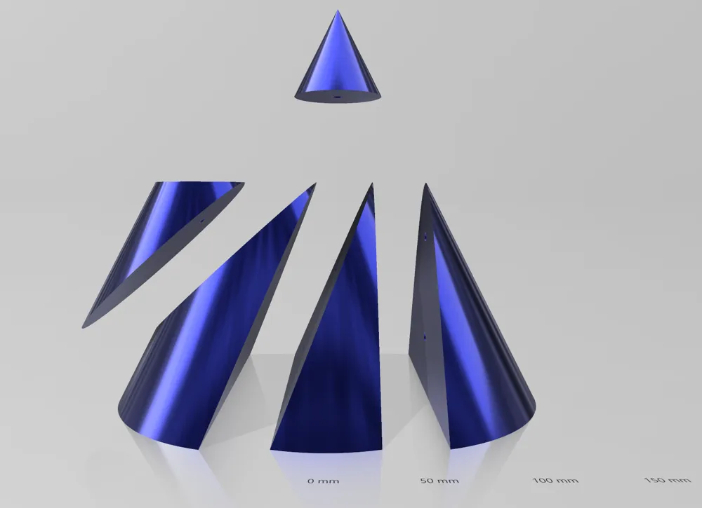 Conic sections - MATH VISUALIZED by Dave_3dprints MakerWorld: Download ...