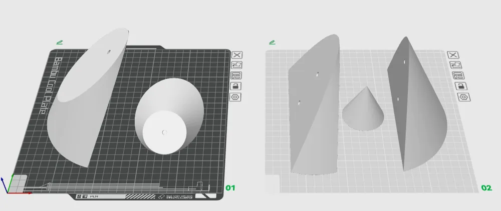 Conic sections - MATH VISUALIZED by Dave_3dprints MakerWorld: Download ...