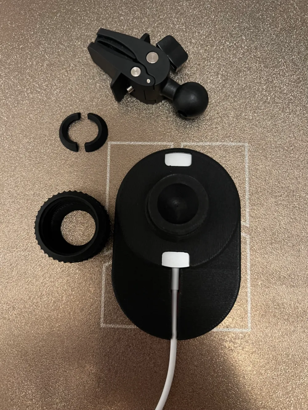 MagSafe Vent Mount Any 17mm ball clip - Free 3D Print Model - MakerWorld