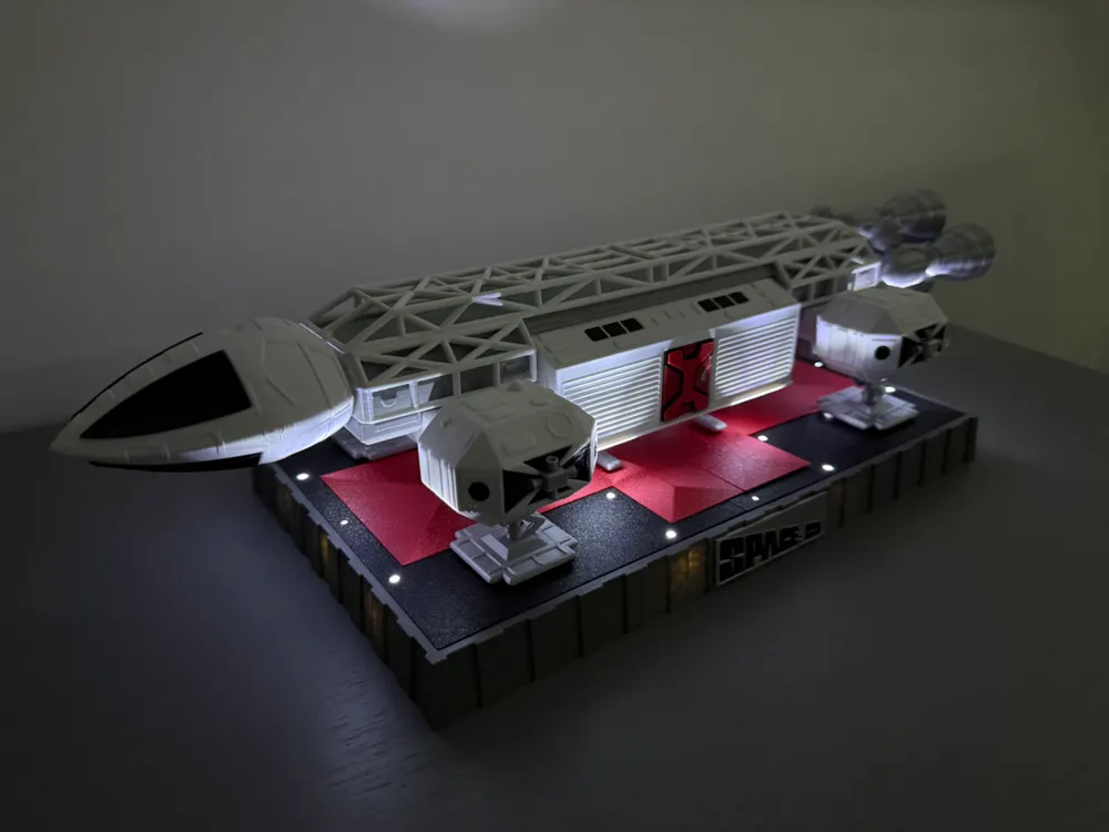 Space 1999 - Eagle Stand - With LED's by AJ MakerWorld: Download Free ...
