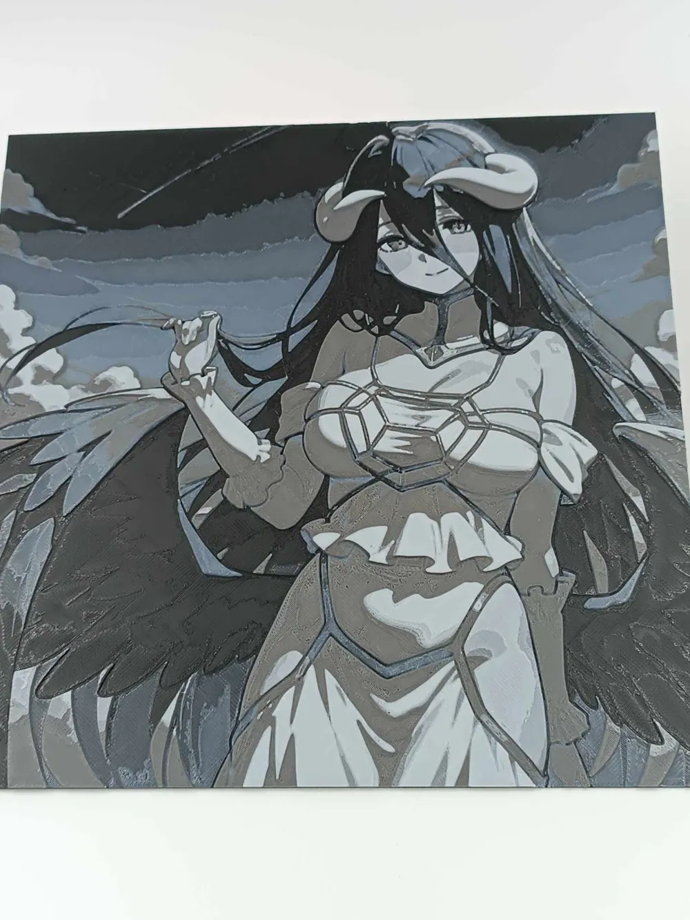 Overlord Albedo, Overlord Anime v2 - Hueforge by drakeforge3d ...