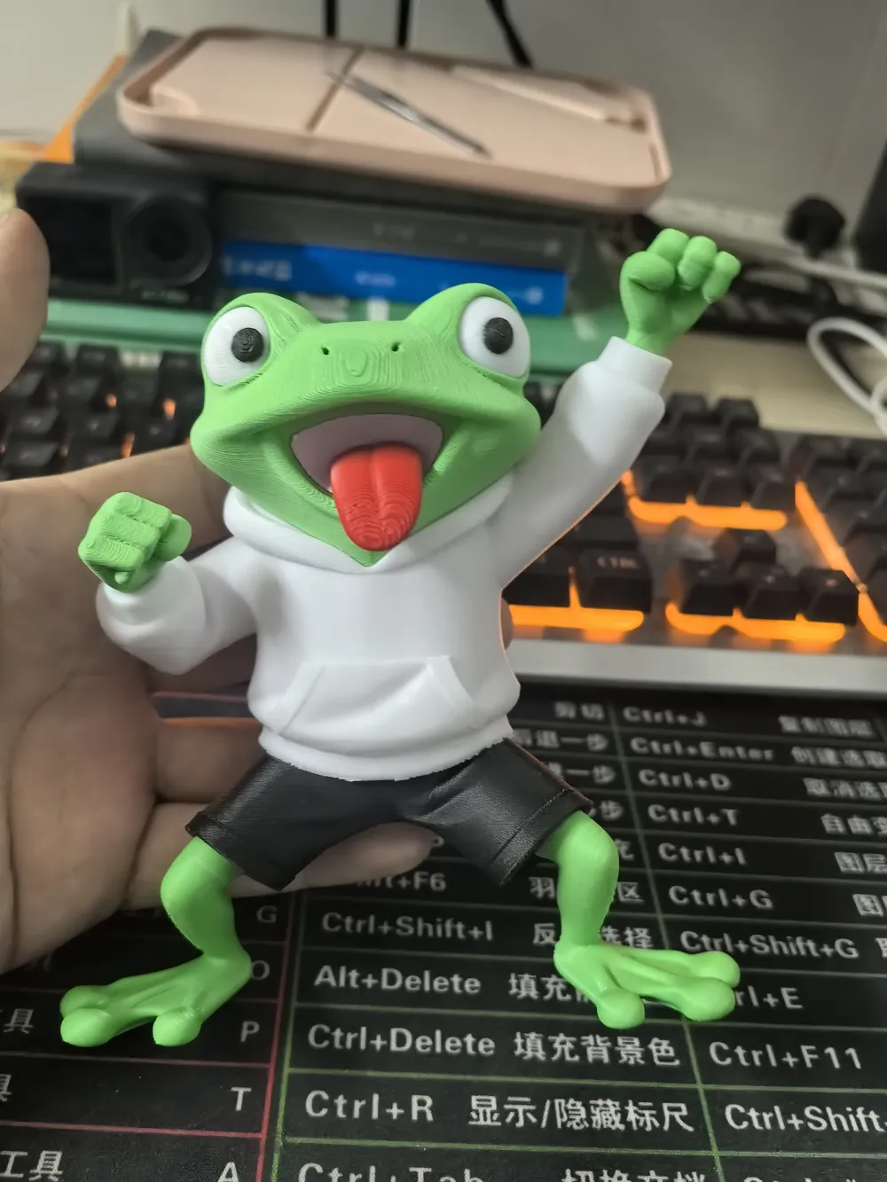 Little Frog by Rocket_luo MakerWorld: Download Free 3D Models