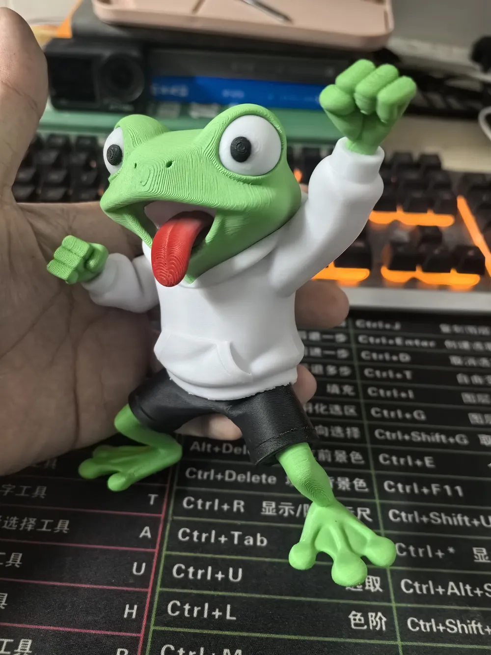 Little Frog by Rocket_luo MakerWorld: Download Free 3D Models