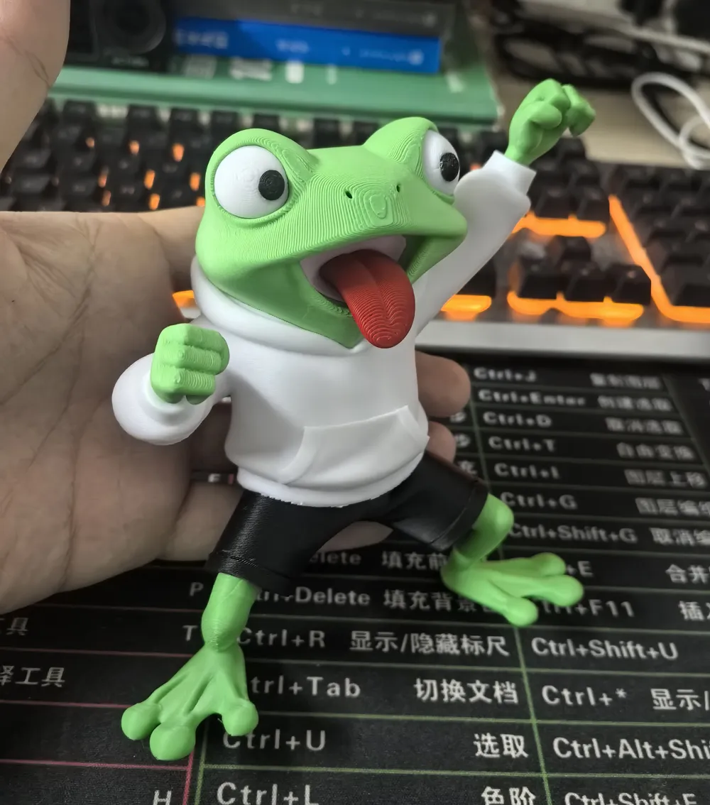 Little Frog by Rocket_luo MakerWorld: Download Free 3D Models