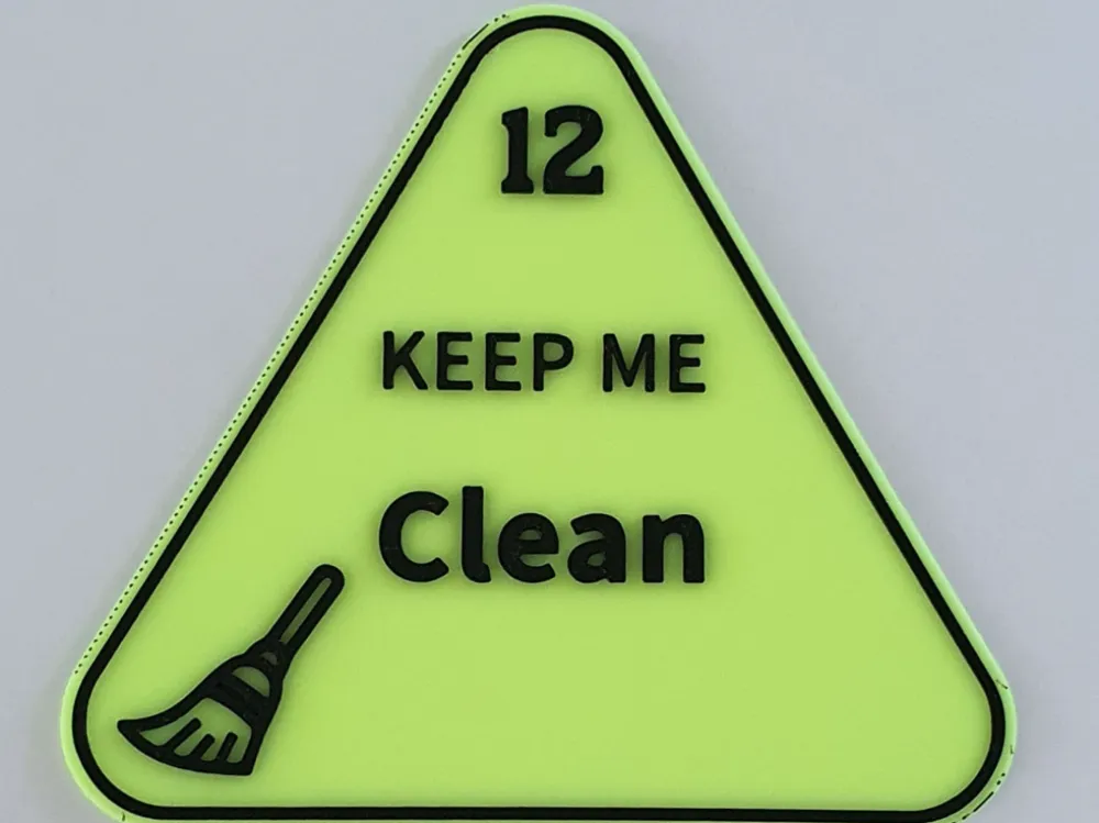 Keep me clean sign by kevin_droneshots - MakerWorld