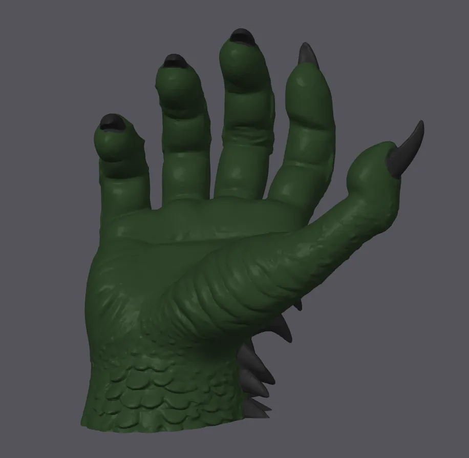 Dragon Claw Controller Stand by Bobelism MakerWorld: Download Free 3D Models