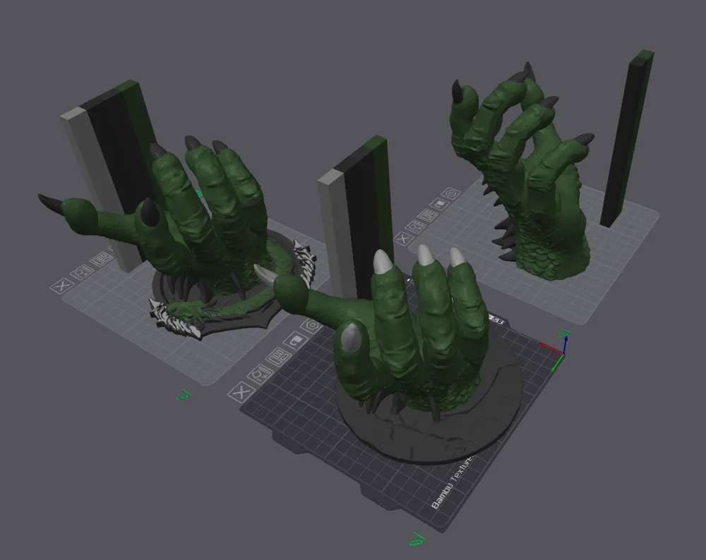 Dragon Claw Controller Stand by Bobelism MakerWorld: Download Free 3D ...