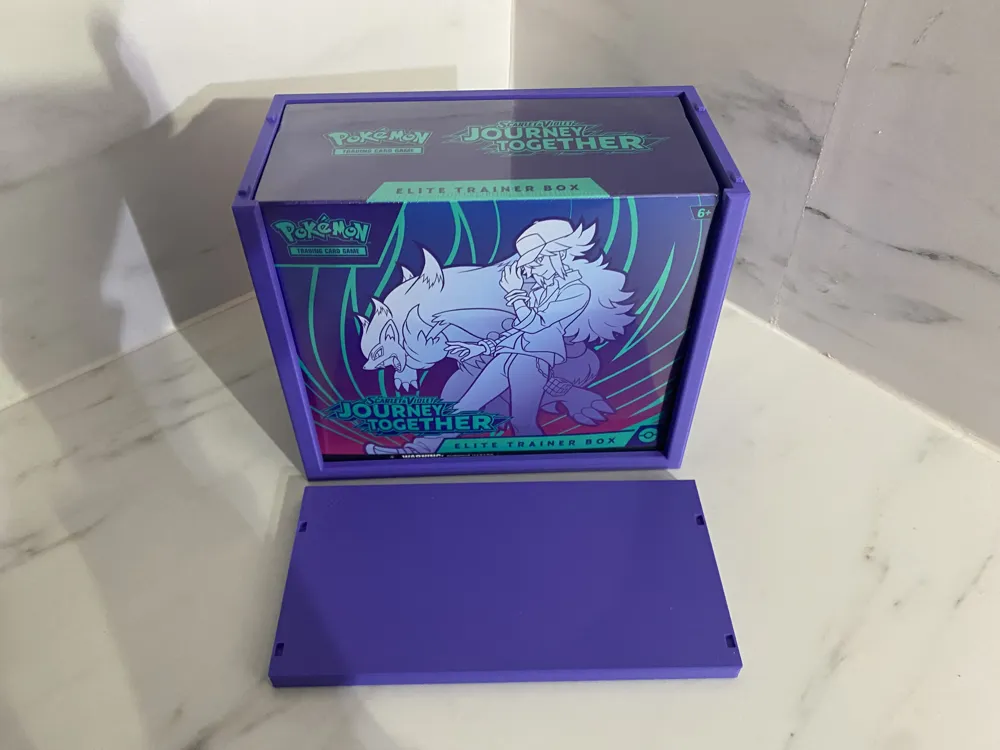 pokemon ETB box protector case Journey Together - Free 3D Print Model ...