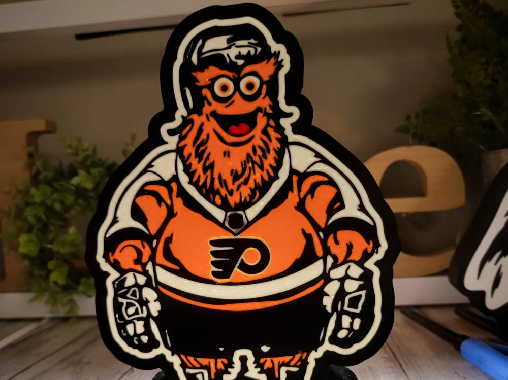 Gritty Philadelphia Flyers Mascot by EdHouse MakerWorld: Download Free ...