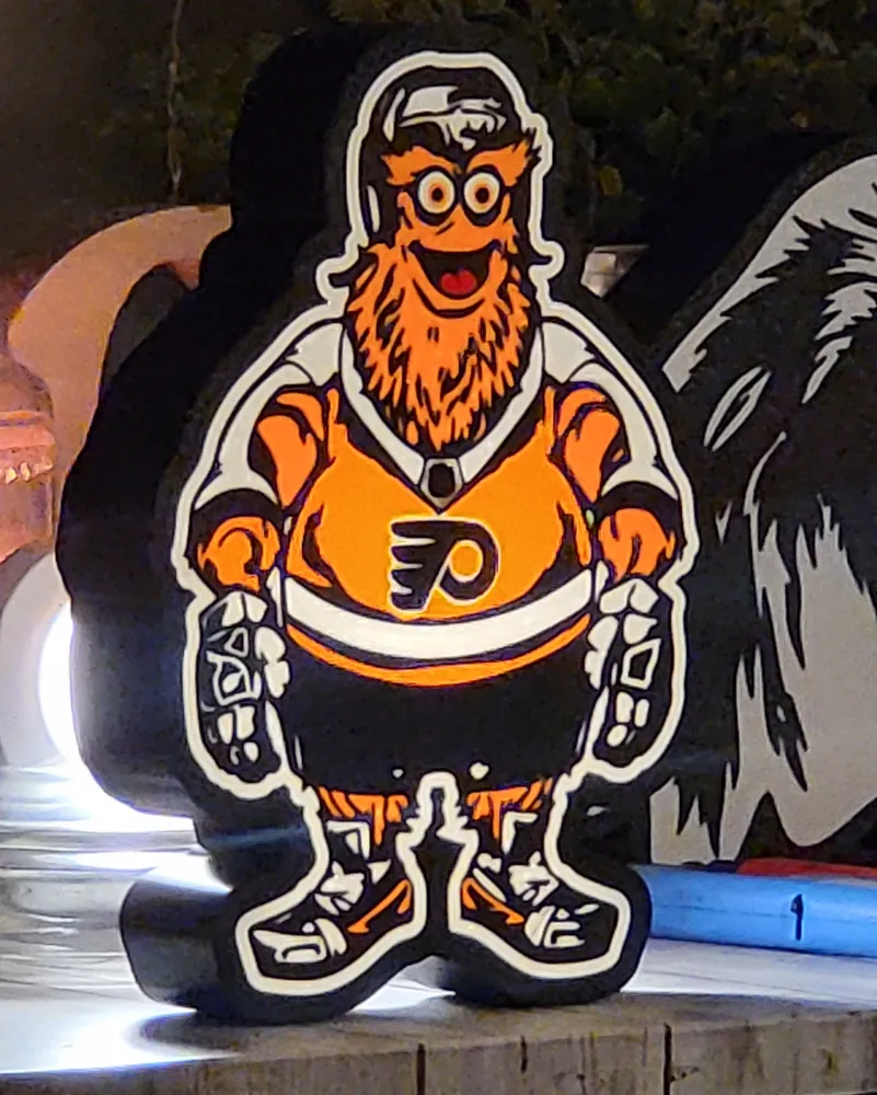 Gritty Philadelphia Flyers Mascot by EdHouse MakerWorld: Download Free ...
