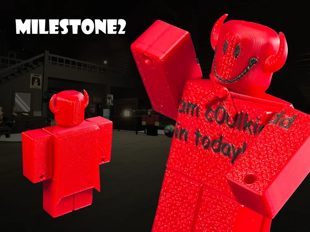Roblox Forsaken Team Coolkid Milestone2 minifigure - Free 3D Print ...