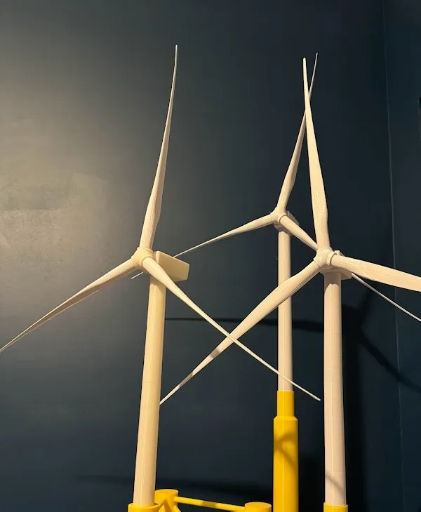 Wind Turbine Model Scaled and Realistic 15MW by NorcoT MakerWorld ...