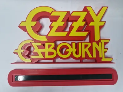 Ozzy Ozbourne Sign by Simply Models - MakerWorld