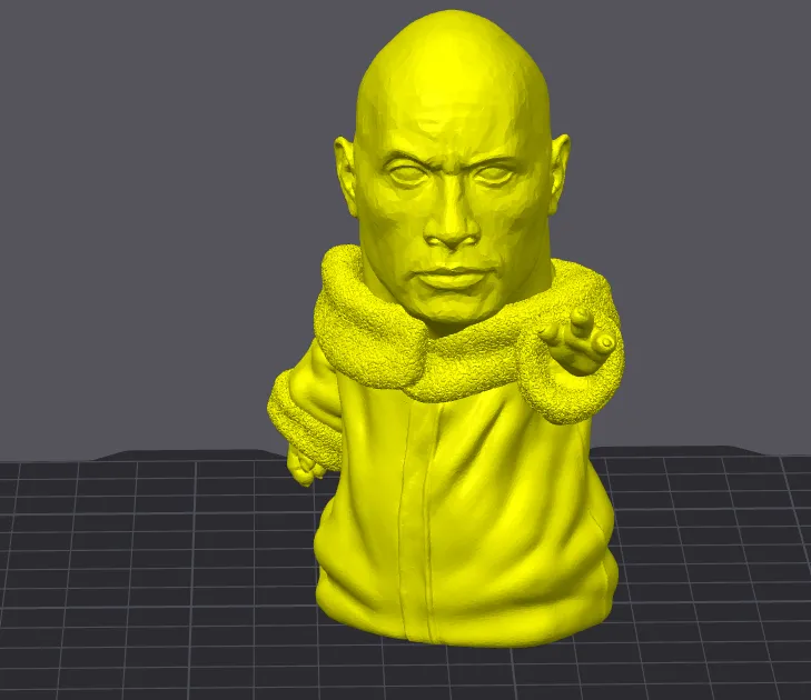 The Rock Grogu Baby Yoda by deFreiherr - MakerWorld