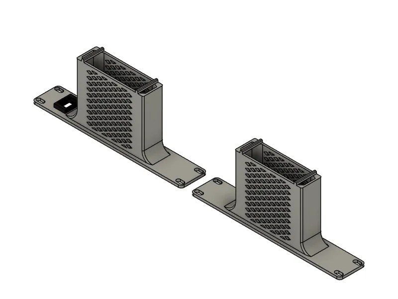 UniFi Switch USW-FLEX 10-Inch Rack mount - Free 3D Print Model - MakerWorld